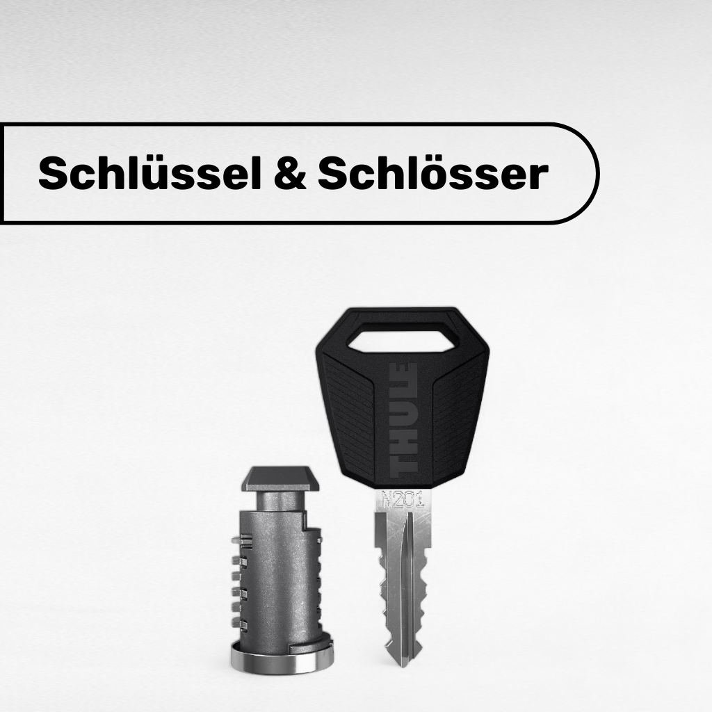 Original Thule replacement key & thule locking cylinder – RackPacker